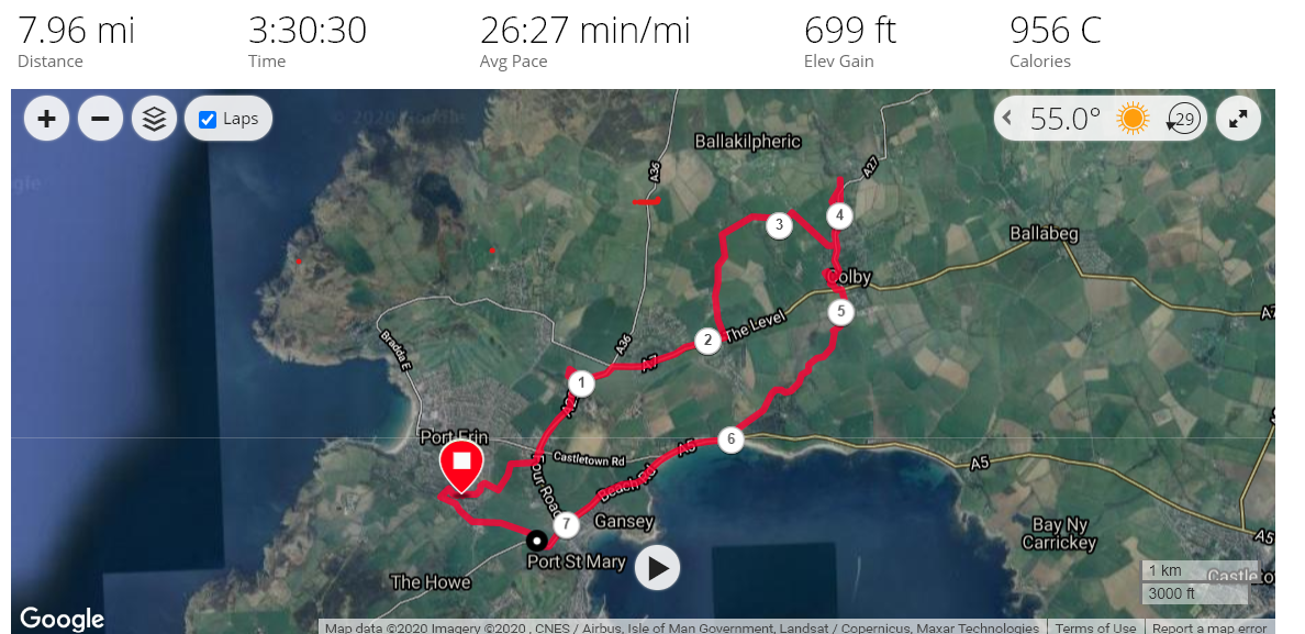 Port Erin – Colby Circular: 8 miles – Walking with Gill